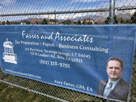 Custom Mesh Banners – Outdoor & Fence Banners | Signs.com