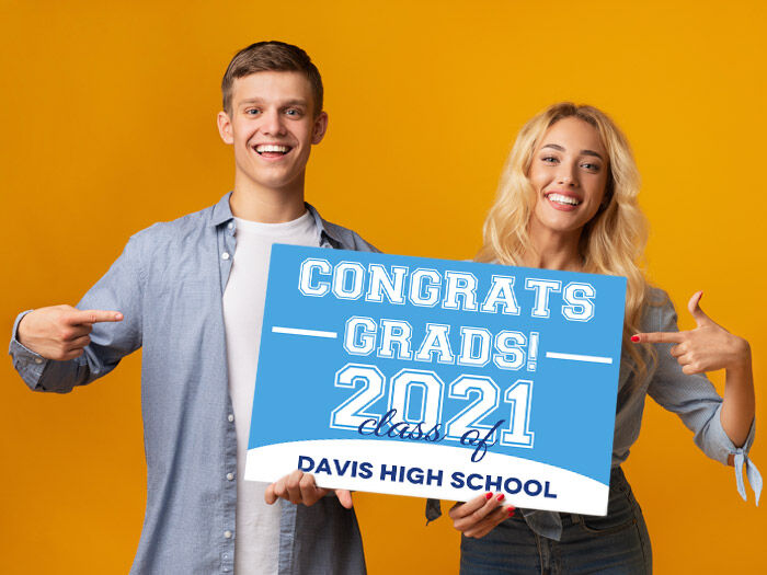 Class of 2022 Custom Graduation Banners and Signs | Signs.com