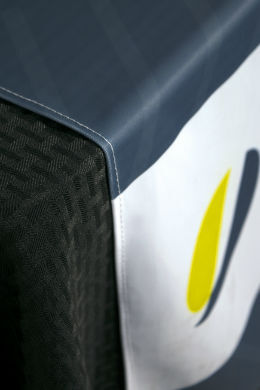 Custom Table Runners For Trade Shows & Events | Signs.com