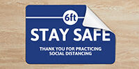 Social Distancing Signs and Floor Decals | Signs.com