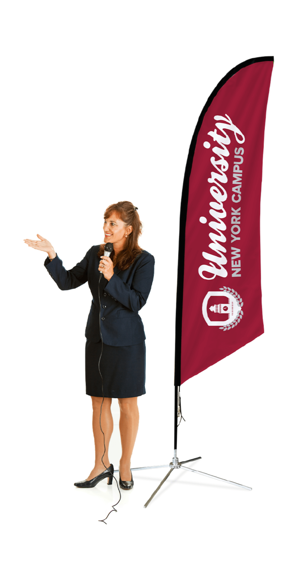 Angled Flag Banners | Signs.com