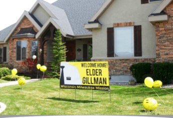 LDS Missionary Banners