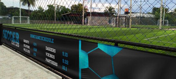 Custom Fence Banners & Wraps – Signs.com | Signs.com