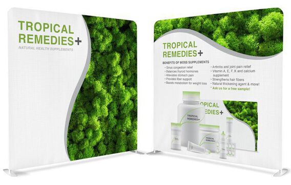 Tension Fabric Displays For Trade Shows | Signs.com