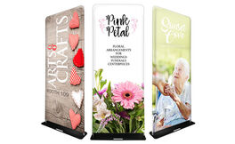 Banner Stands - Vertical & Portable Stands | Signs.com
