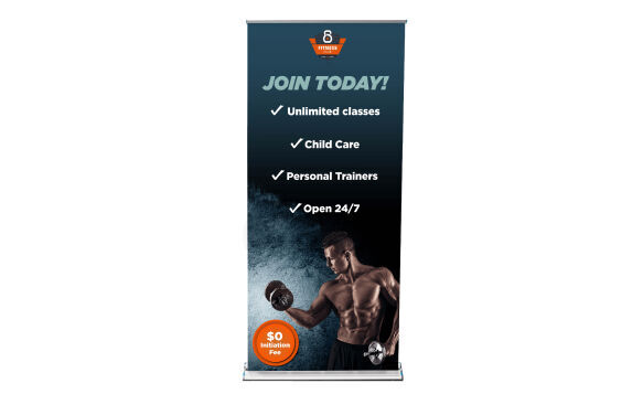 Custom Retractable Banners – Pull Up & Pop Up | Signs.com