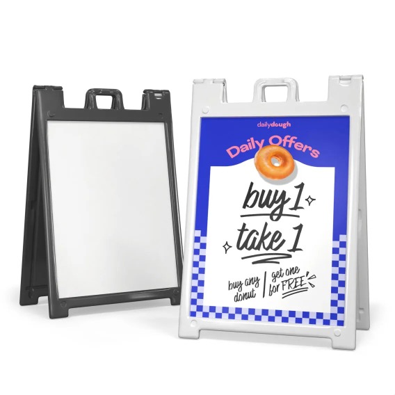 Dry Erase Signicade A-Frame Printing - Sidewalk Signs | Signs.com