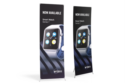 Custom X Banners – X Banner Stands & Frames | Signs.com