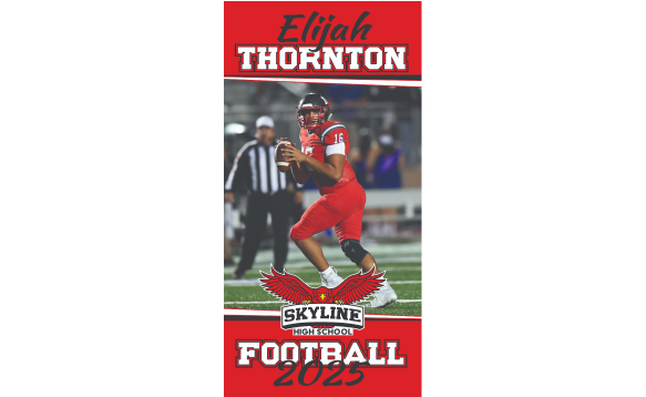 Senior Sports Banners – Custom Designs | Signs.com
