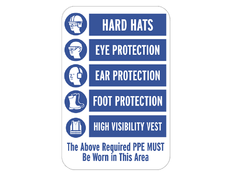 PPE Signs - Design and Print Custom PPE Signs with Free Design ...