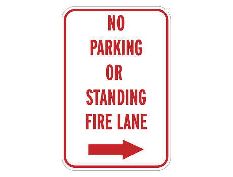 No Standing Signs - Design and Print Custom No Standing Signs with Free ...