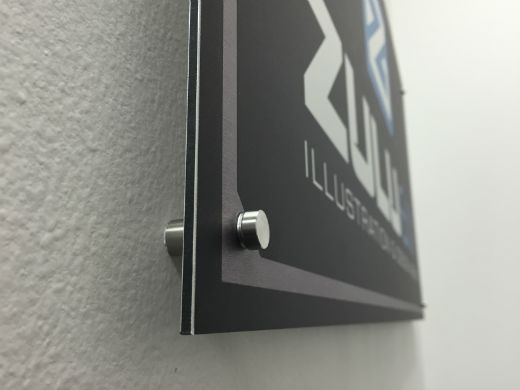 Brushed Aluminum Signs - Custom Brushed Metal Signage | Signs.com